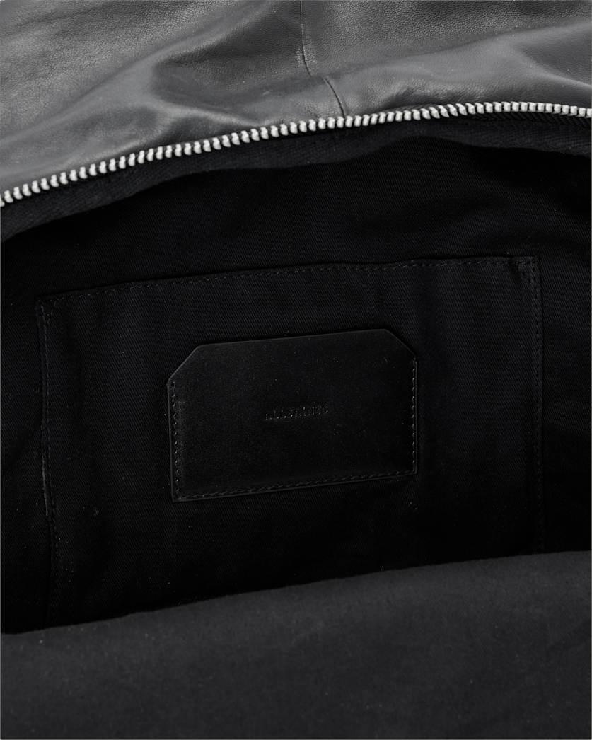 Finn Leather Backpack Black | ALLSAINTS